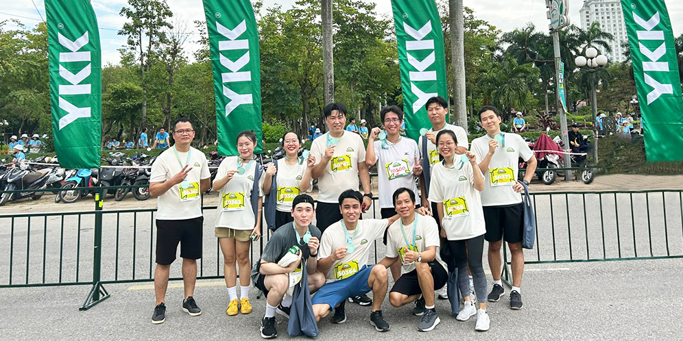 YKK Vietnam Sponsors 2023 YIC Hanam Green Race - YKK