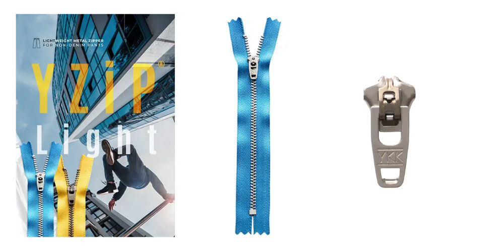 YKK Launches “YZiP® Light” Aluminum Alloy Zipper for Cotton Pants - YKK